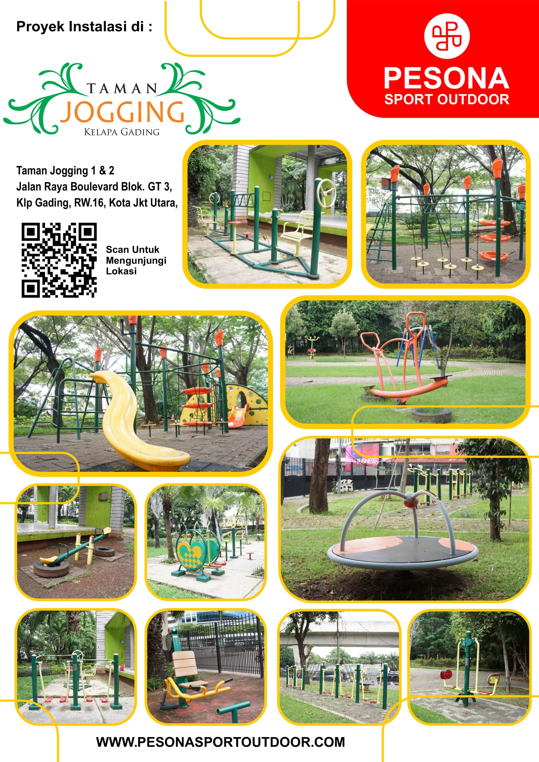 Project : Taman Jogging – pesonasportoutdoor